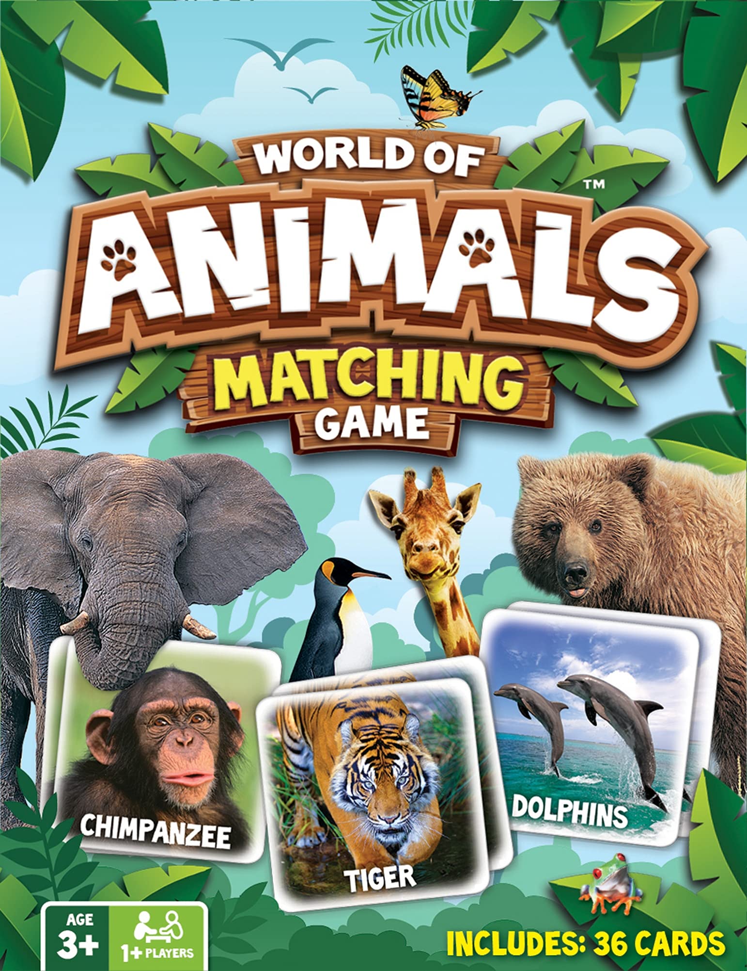 World Of Animals Matching Game – Toytooth