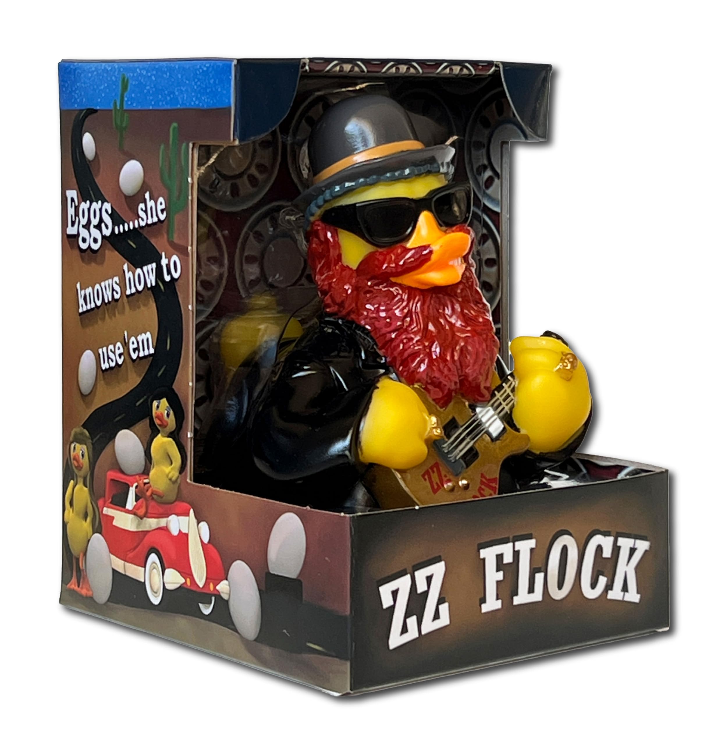 Celebriducks - Zz Flock- Floating Rubber Ducks - Collectible Bath Toy ...