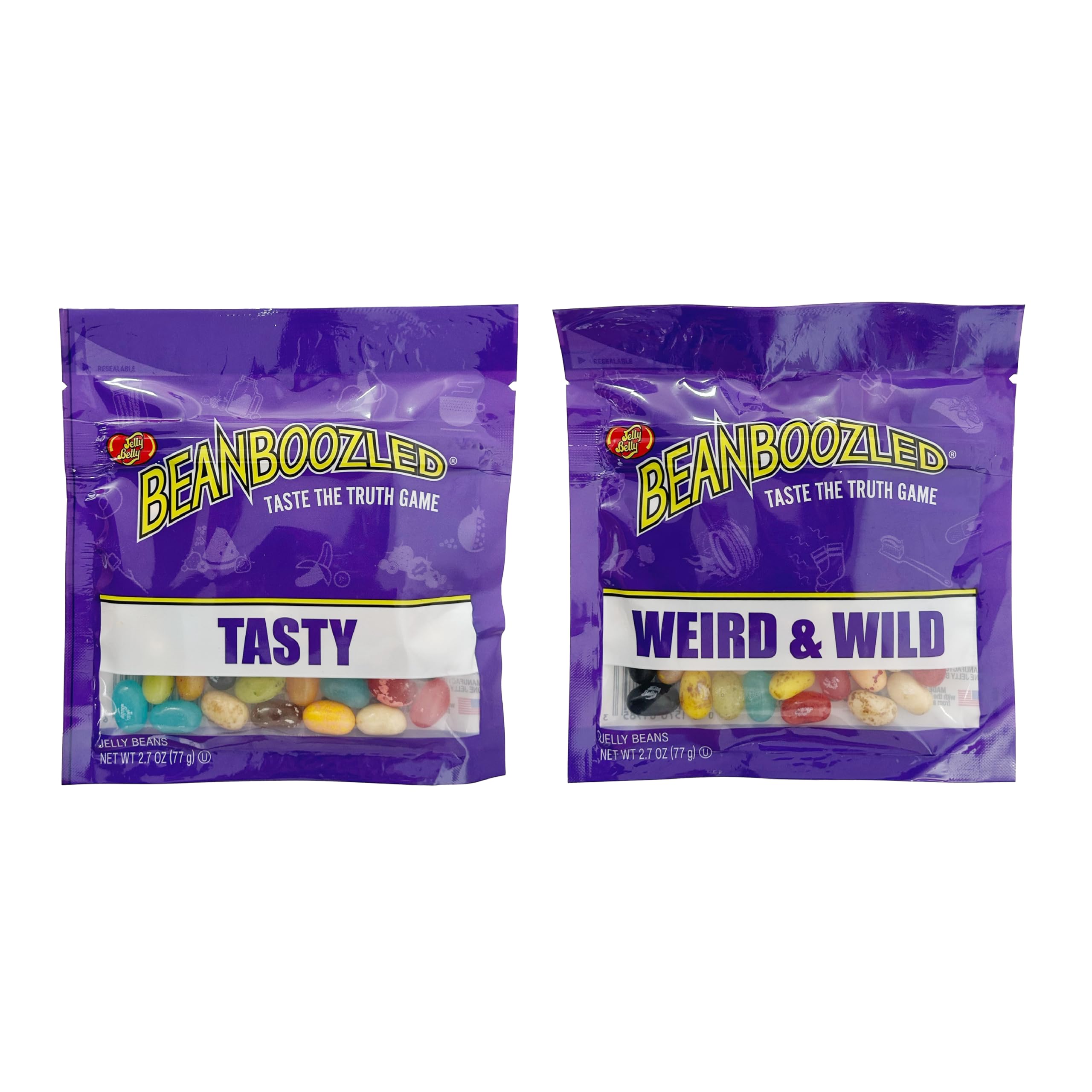 Wilder Games Jelly Belly BeanBoozled Refill Packs - 2.7oz Tasty & Weir ...