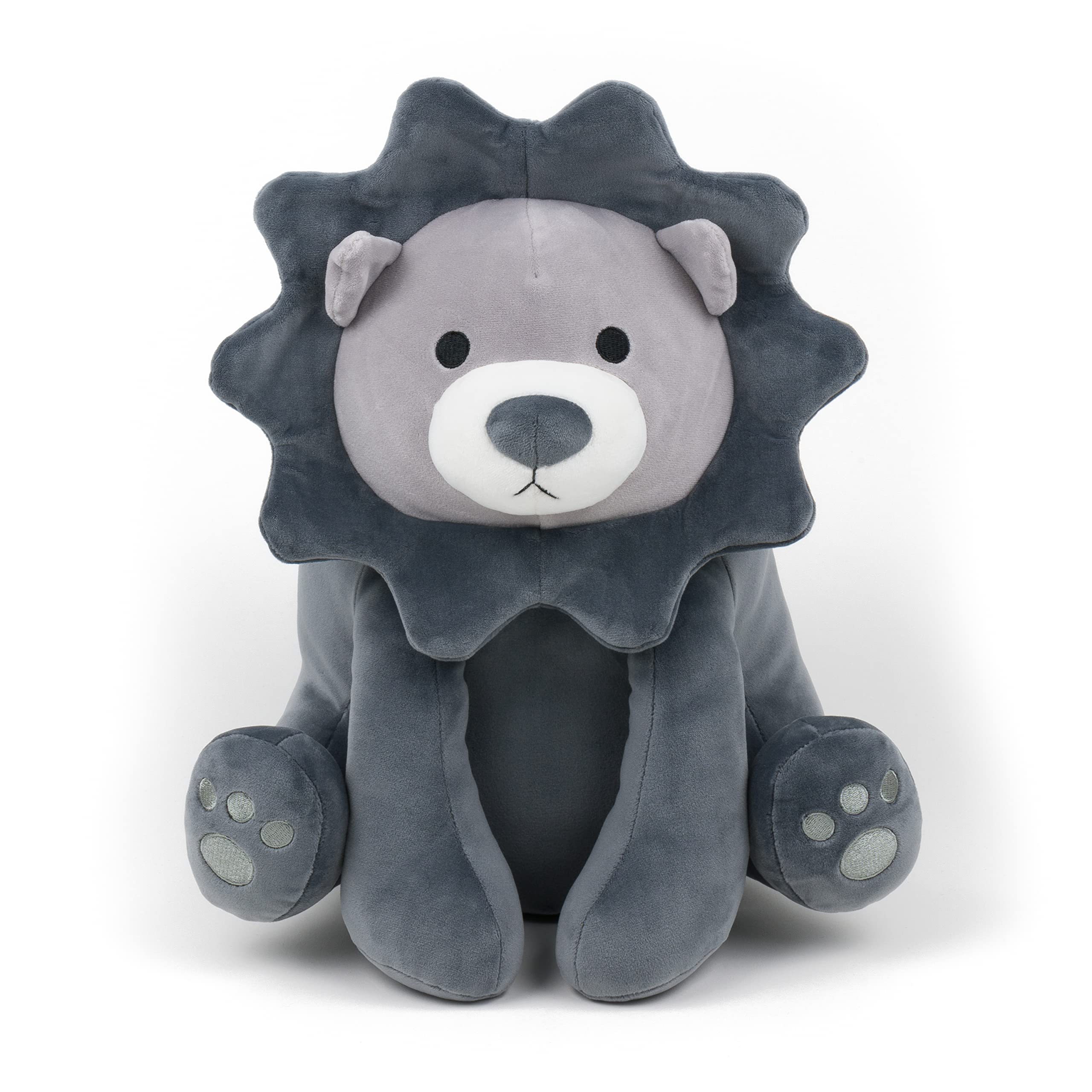 Snuggie Buggies Stuffed Animal Lion Gray | Ultra Soft Plushie Cute Stu ...