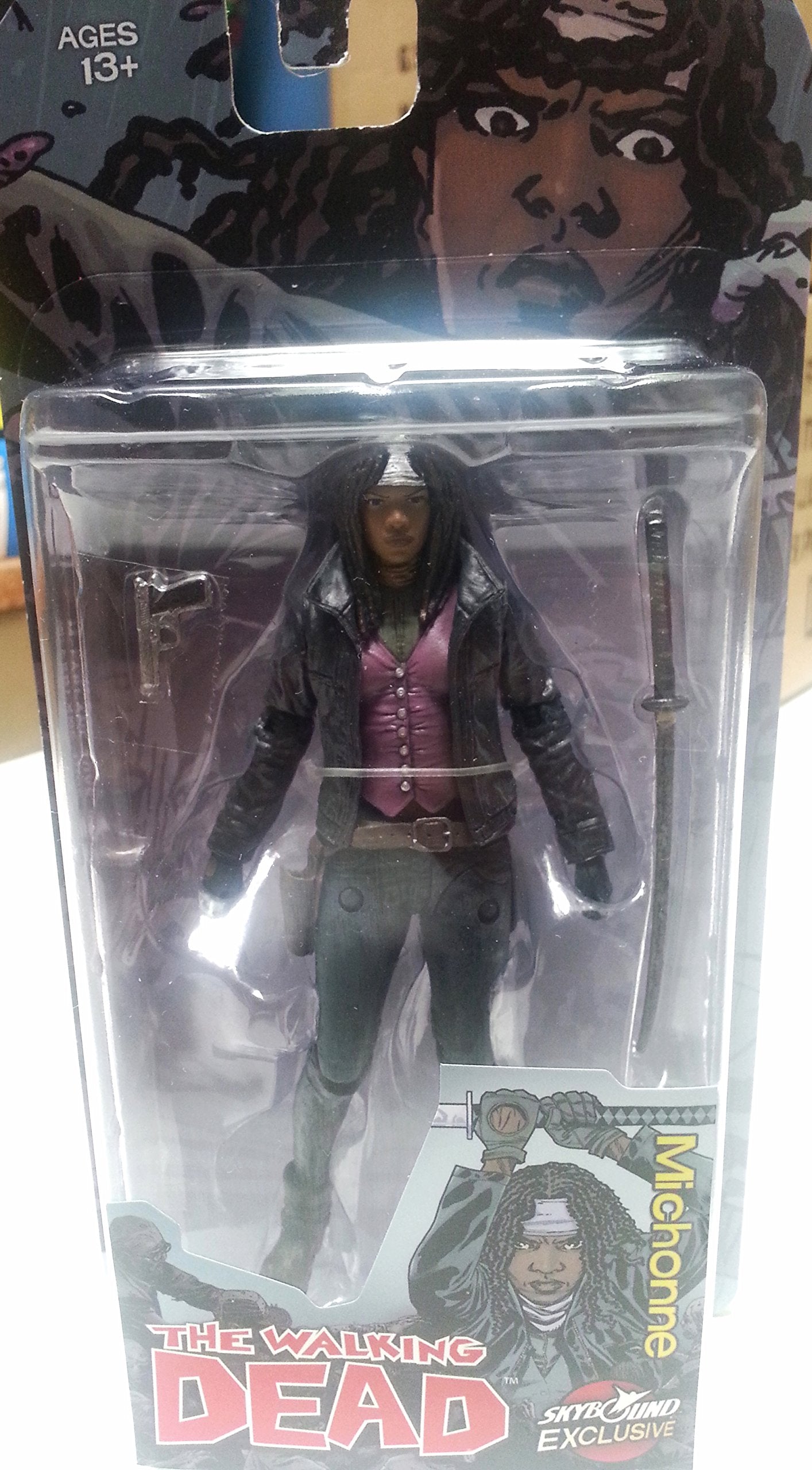 Walking Dead The Color Michonne Figure Sdcc 2015 Skybound Exclusive ...