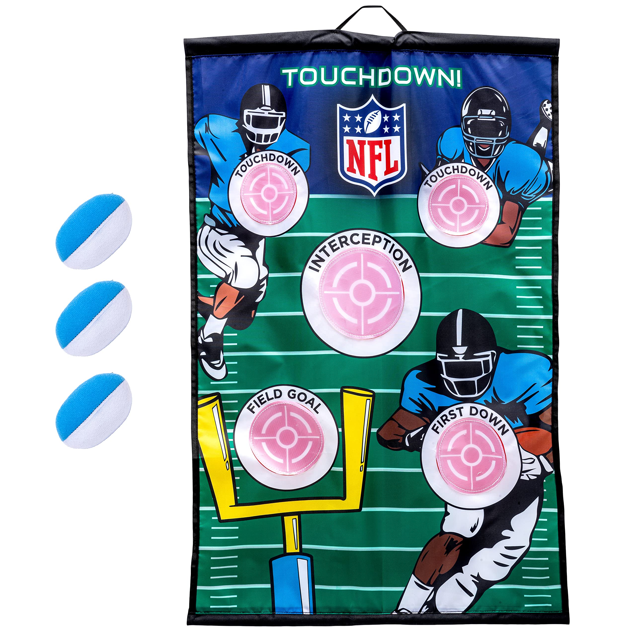 Franklin Sports NFL Football Target Toss Game - Indoor Mini Football G ...