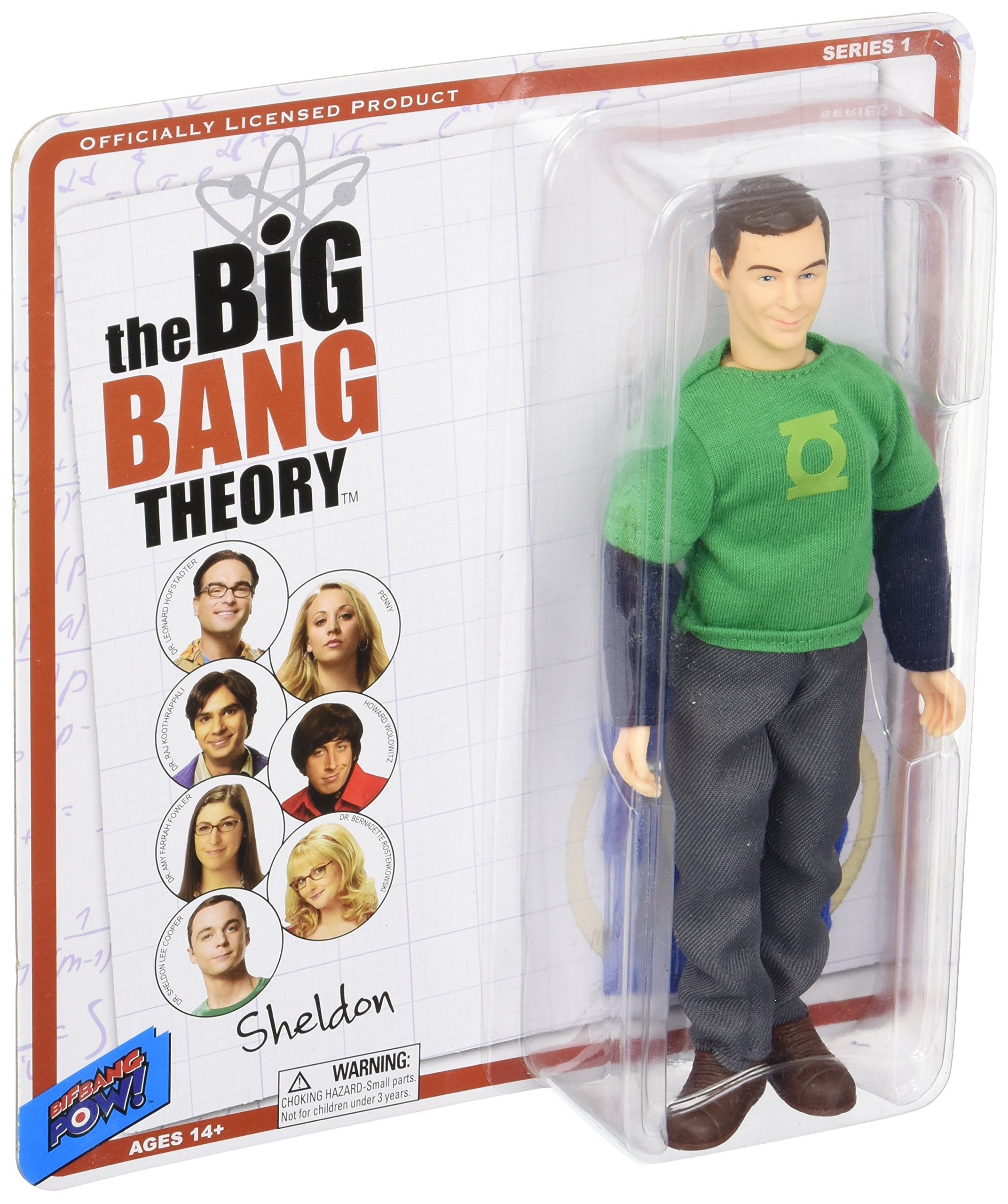 Big Bang Theory Sheldon Green Lantern/Superman 8-Inch Figure – Toytooth