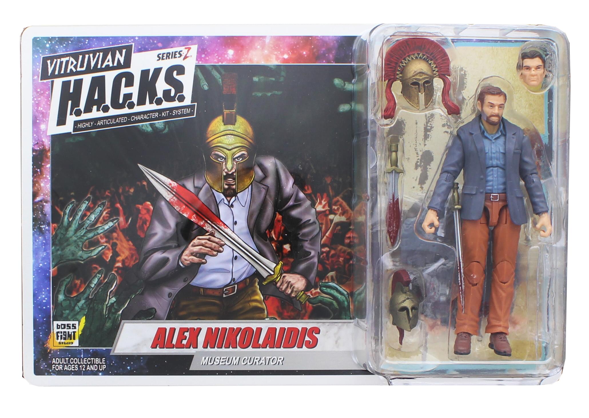Vitruvian H.A.C.K.S. Series Z Action Figure | Alex Nikolaidis – Toytooth