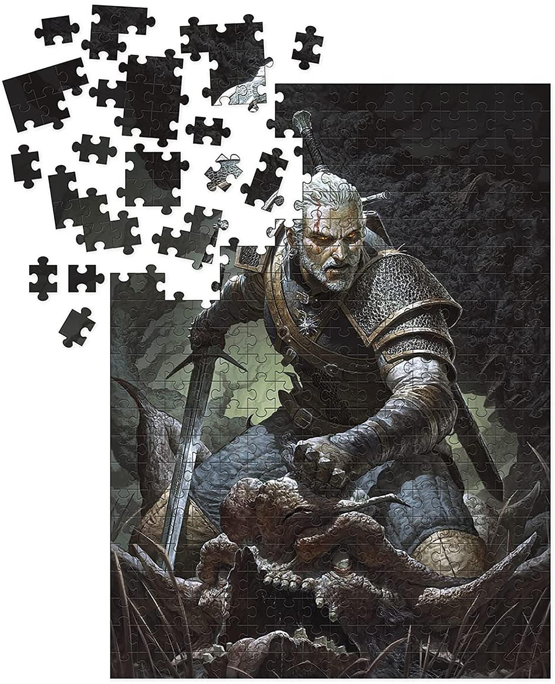The Witcher 3 Geralt Trophy 1000 Piece Jigsaw Puzzle – Toytooth