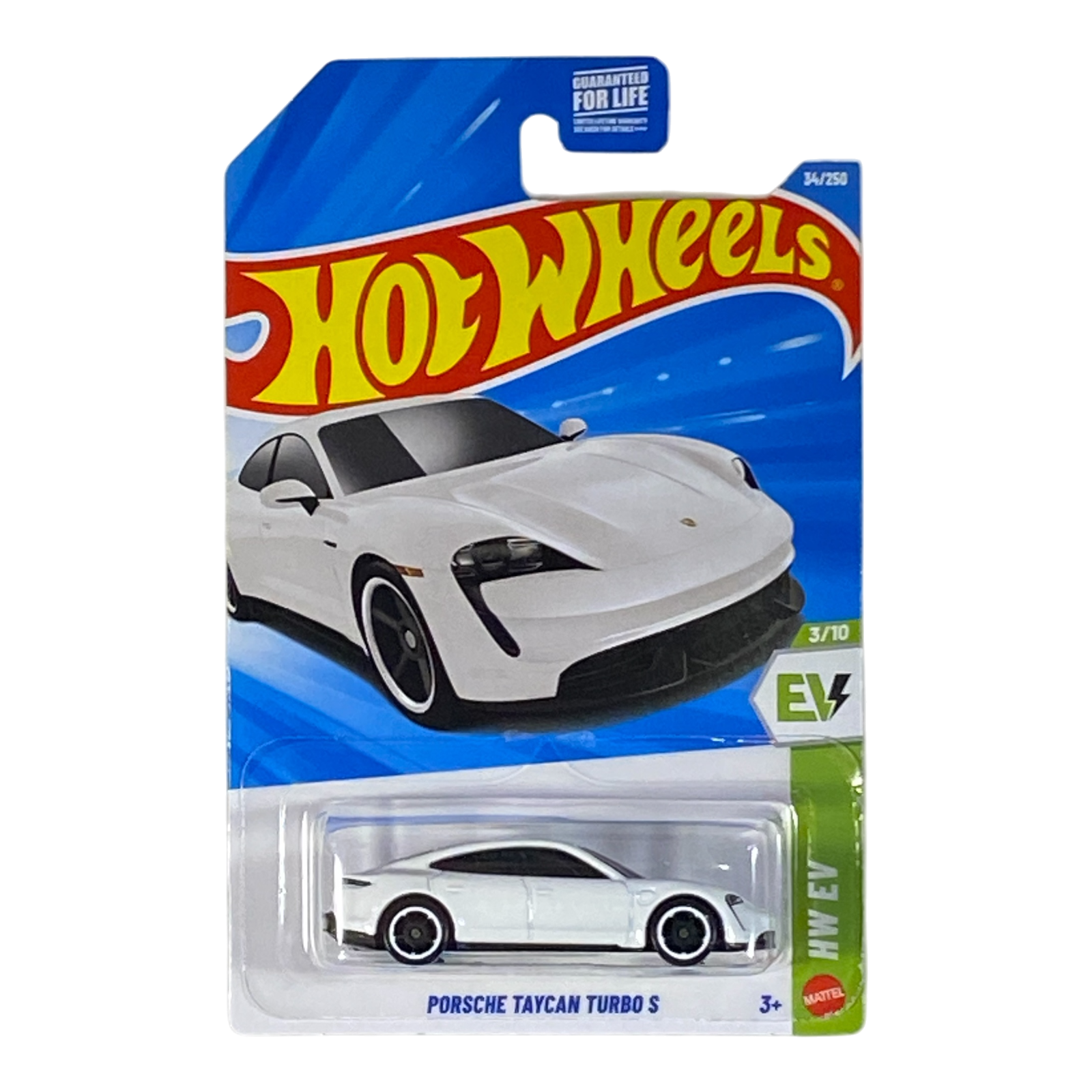 Hot Wheels Porsche Taycan Turbo S - HW EV Series 3/10 – Toytooth