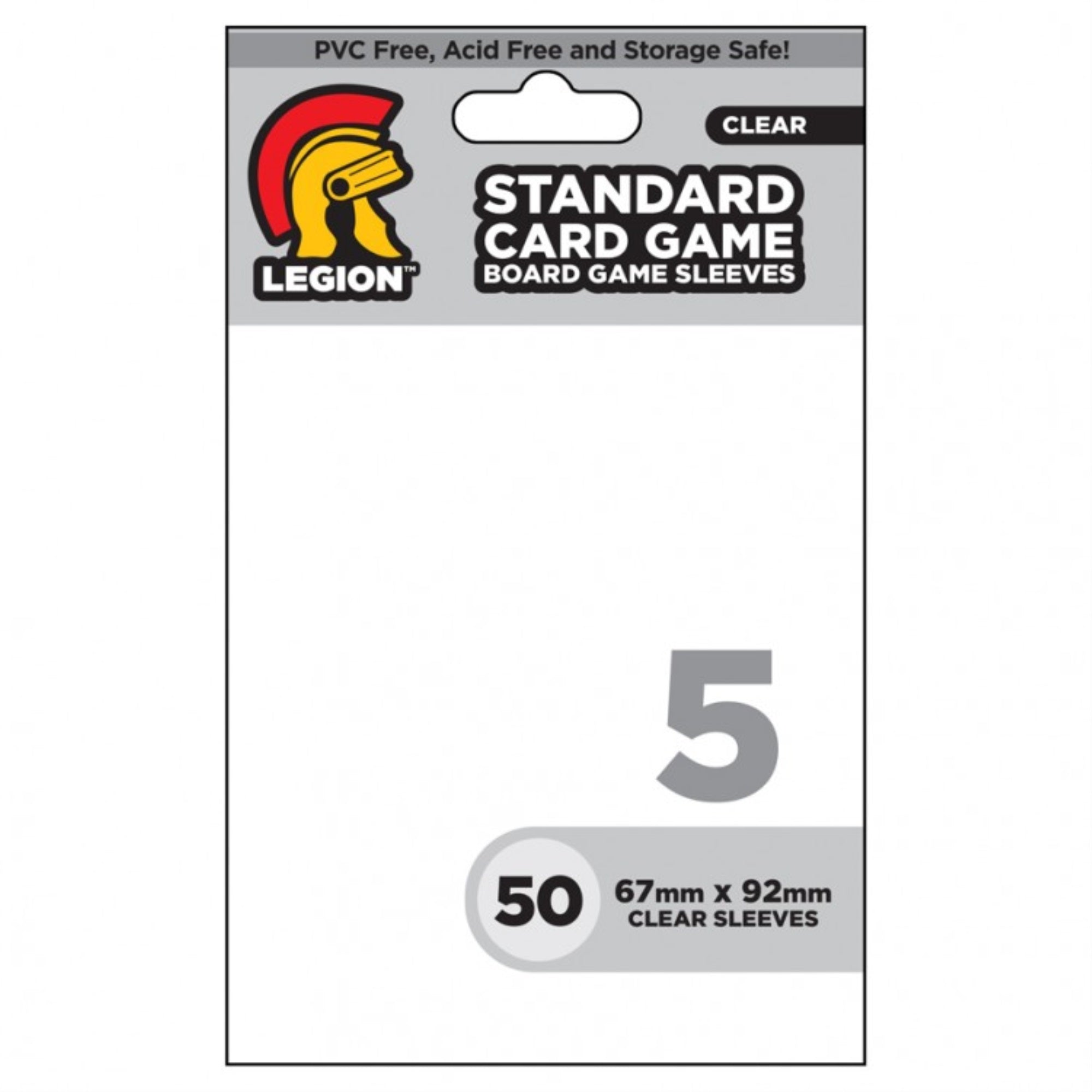 Standard Card Game Board Game Sleeves - Clear – Toytooth