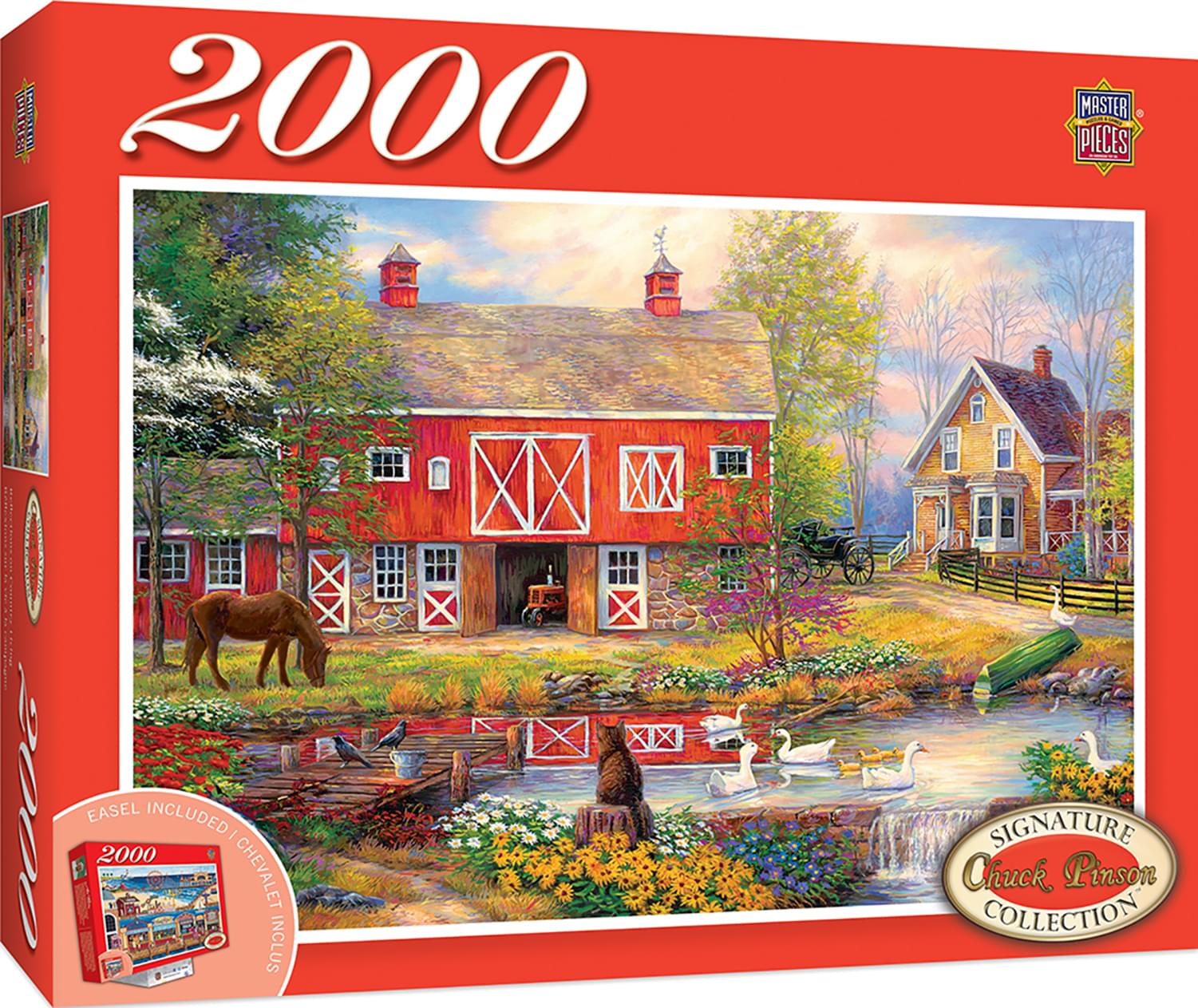 MasterPieces 2000 Piece Jigsaw Puzzle - Reflections on Country Living ...