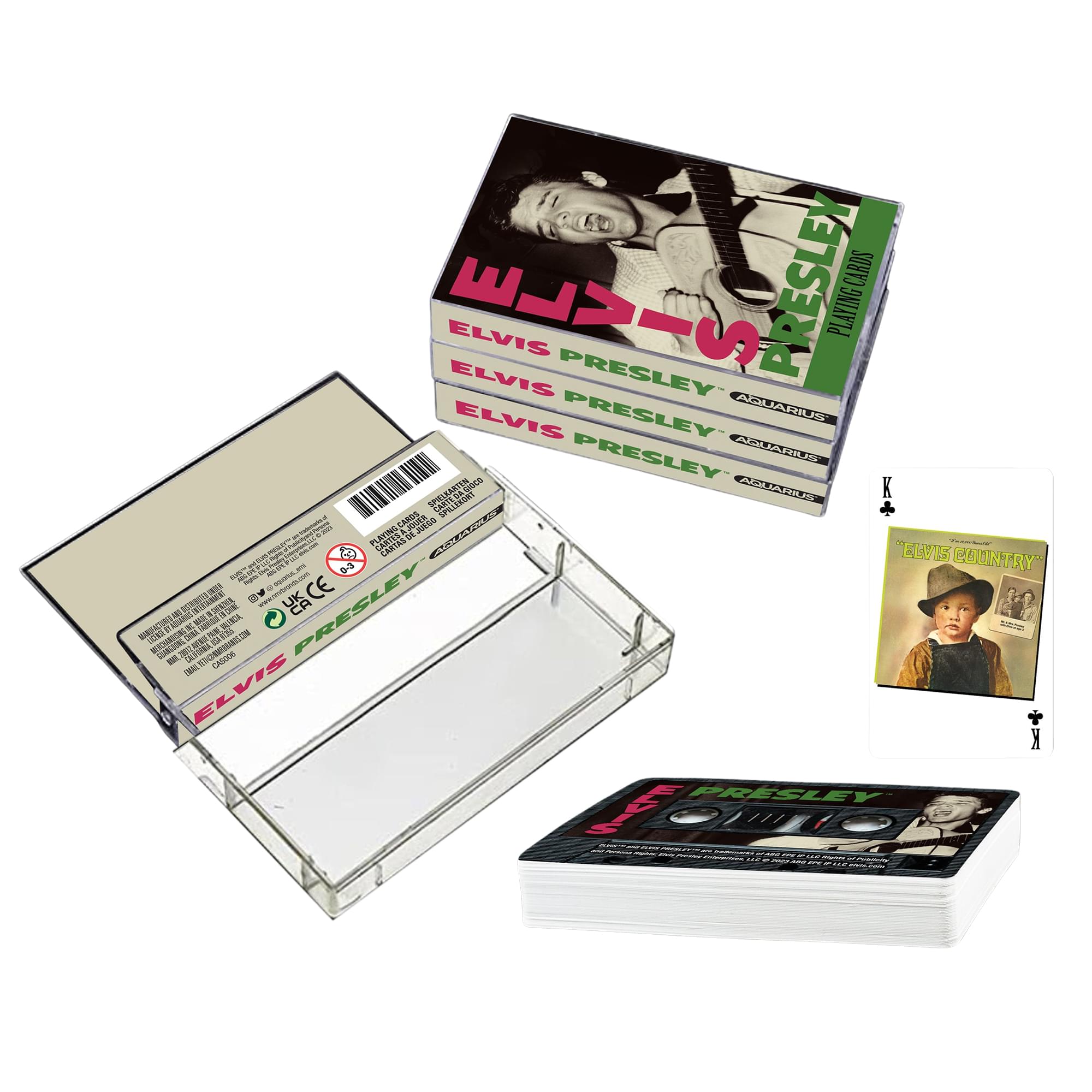Elvis Presley Cassette Playing Cards – Toytooth