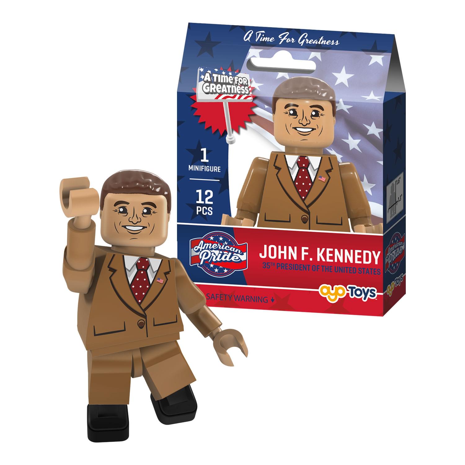 John F Kennedy 35Th President Oyo American Pride Minifigure – Toytooth