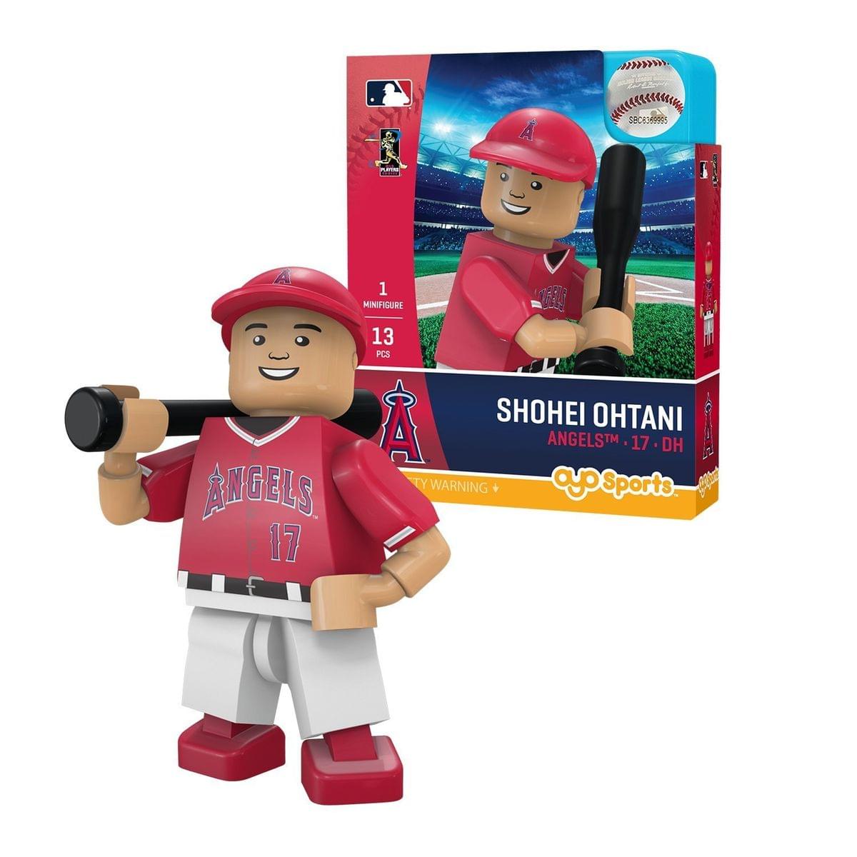 La Angels Oyo Mlb Sports 3'' G4 Minifigure: Shohei Ohtani, Dh Road Uni ...
