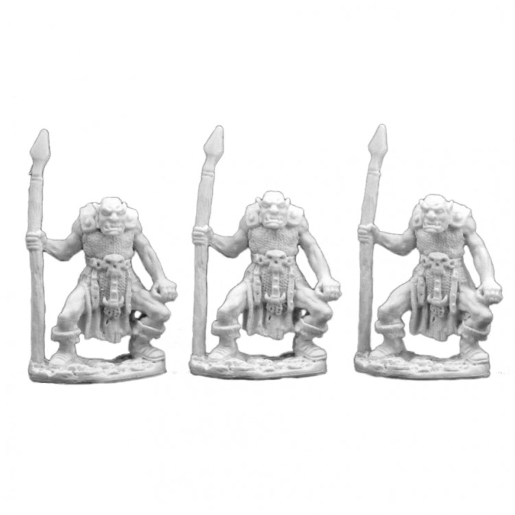 Reaper Rm77003 Bones Orc Spearman (3), One Size – Toytooth