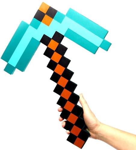 Minecraft Diamond Foam Pickaxe Exclusive – Toytooth